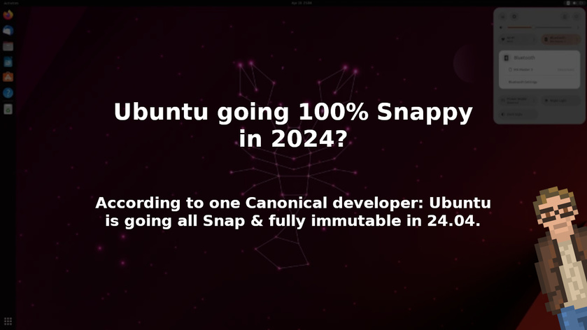 Shared post - Ubuntu going 100% Snappy in 2024?