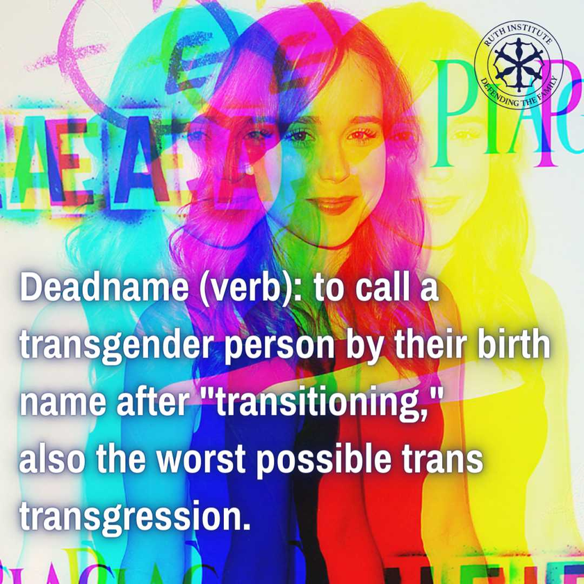 Shared post - ‘Dead Name’ — the Transgender Issue Affects Parents and ...