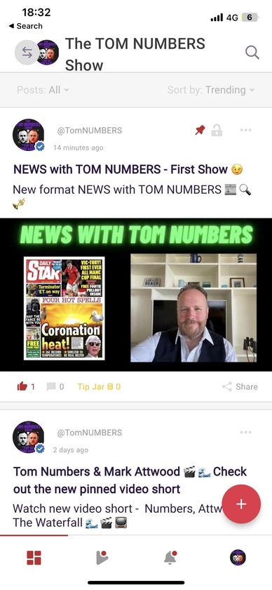 Shared post - Get the news & numbers first here : NEWS WITH TOM NUMBERS .. click todays pinned ...