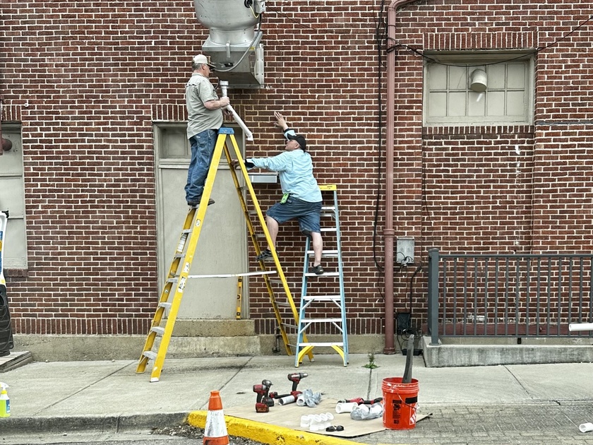 Shared post - SPOTTED: Ladders Everywhere 🪜