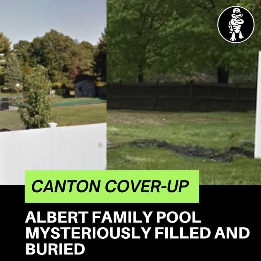 Shared post - Canton Cover-Up Part 17: Albert Family Pool Mysteriously ...