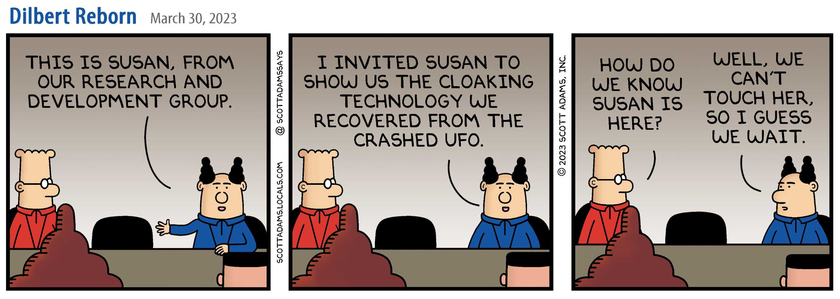 Shared post - Dilbert Reborn March 30, 2023