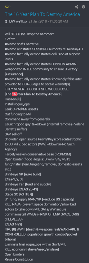 Shared post - You decide... The 16 Year Plan To Destroy America...