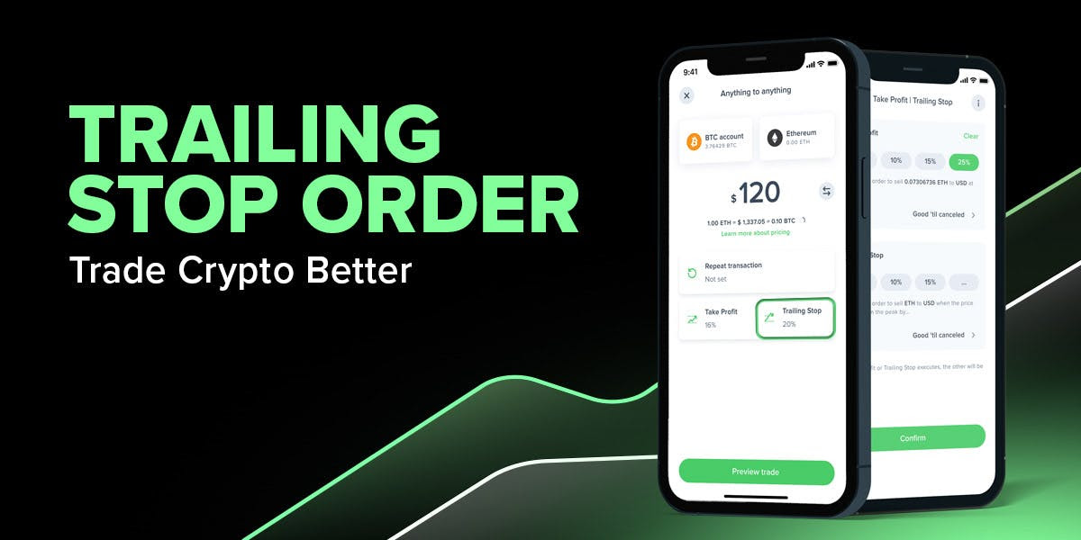 Shared post - Uphold Exchange Launches Trailing Stop Order