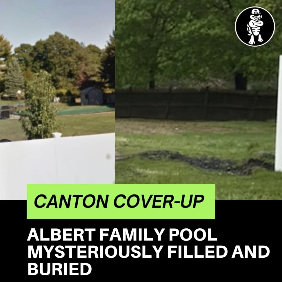 Shared post - Canton Cover-Up Part 17: Albert Family Pool Mysteriously ...