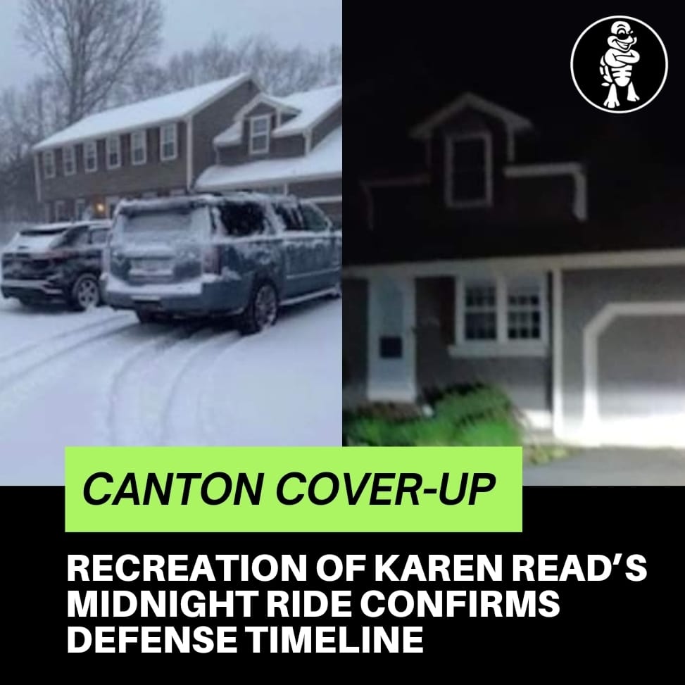 Shared post - Canton Cover-Up Part 31: Recreation Of Karen Read’s ...