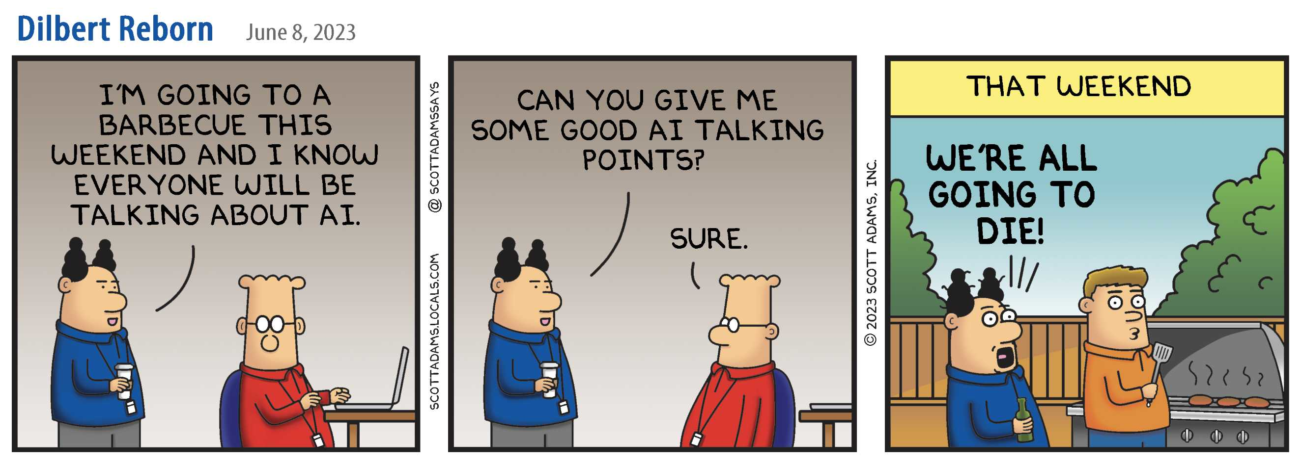 Shared post - Dilbert Reborn June 8, 2023