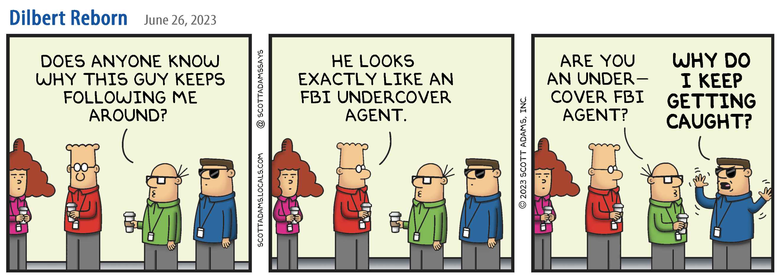 Shared post - Dilbert Reborn June 26, 2023