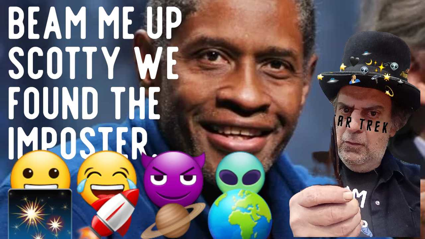 Shared post - Actor Tim Russ Plays Barack Obama. 😀😂😈👽 🚀🪐🌍