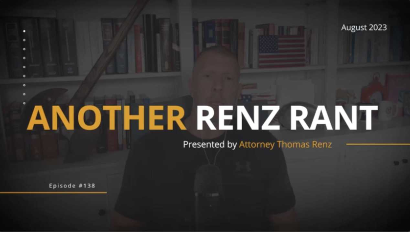 Shared post - Tom Renz | The Death of Due Process