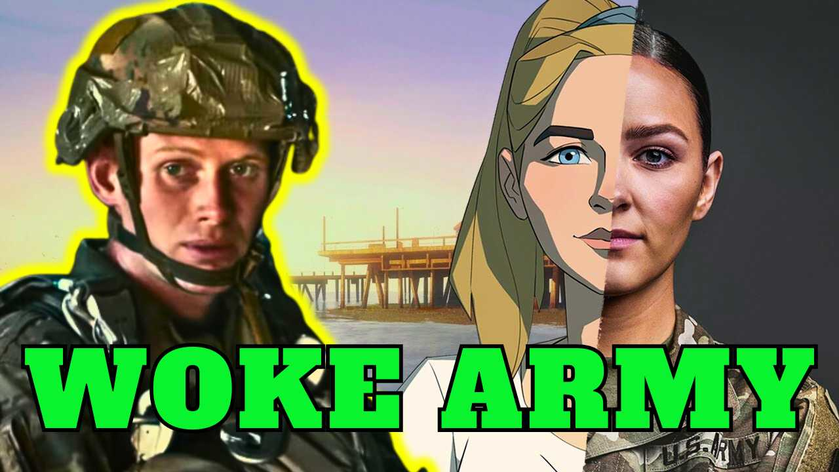Shared post - US Army Woke recruiting fails! Back to the White guys.
