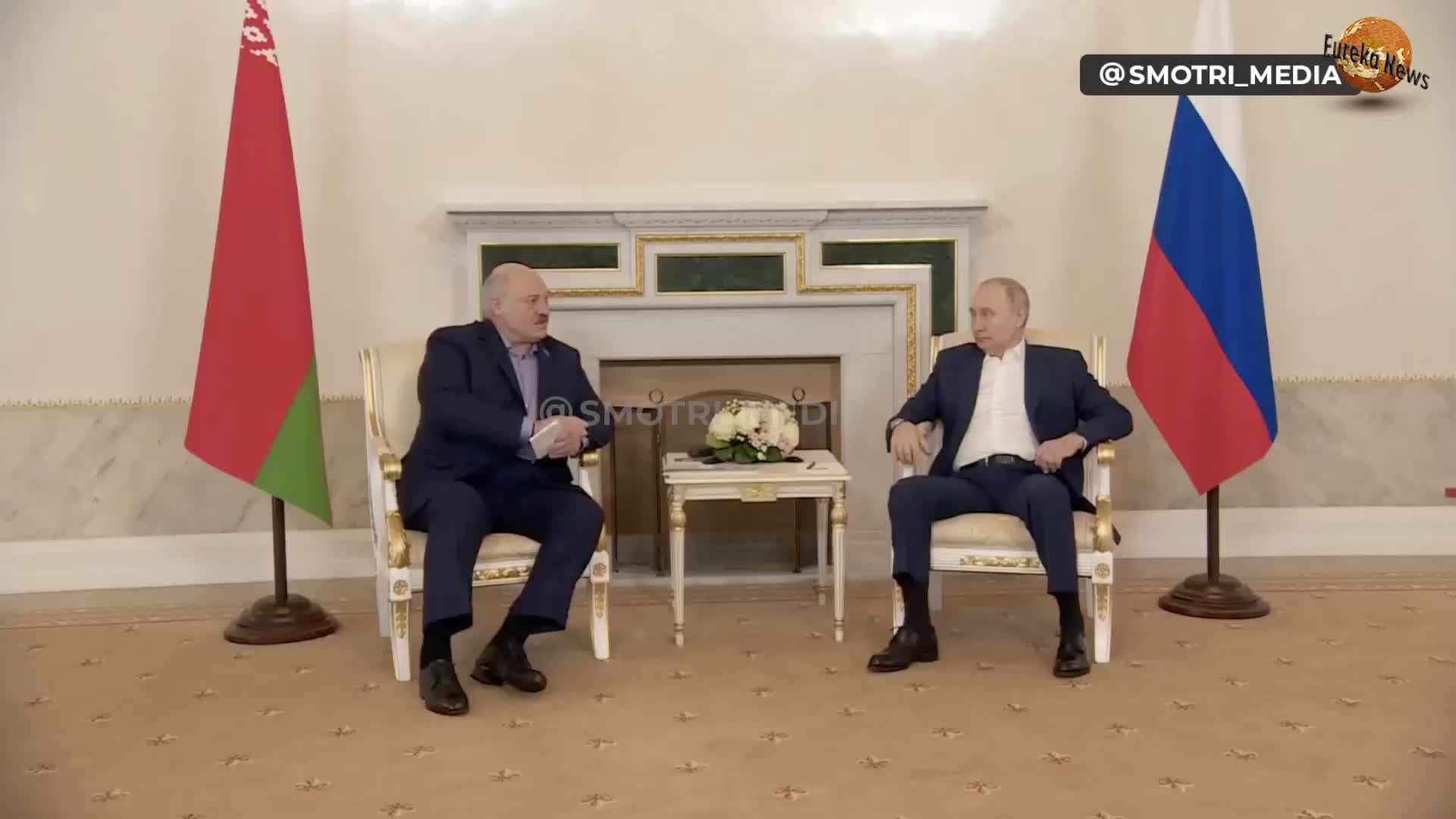 Shared post - 🇷🇺🇧🇾 Vladimir Putin and Alexander Lukashenko meet in St ...