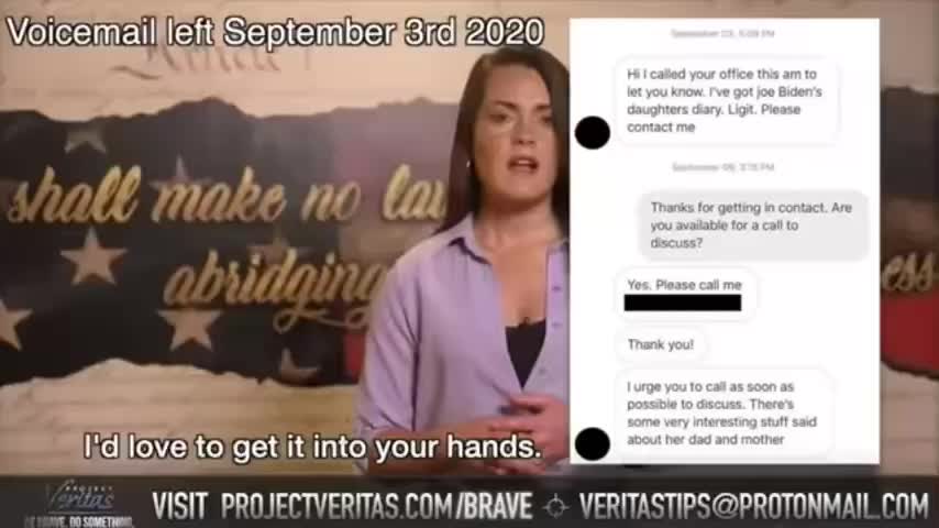 Shared post - Ashley Biden admits on tape the leaked diary is hers ...