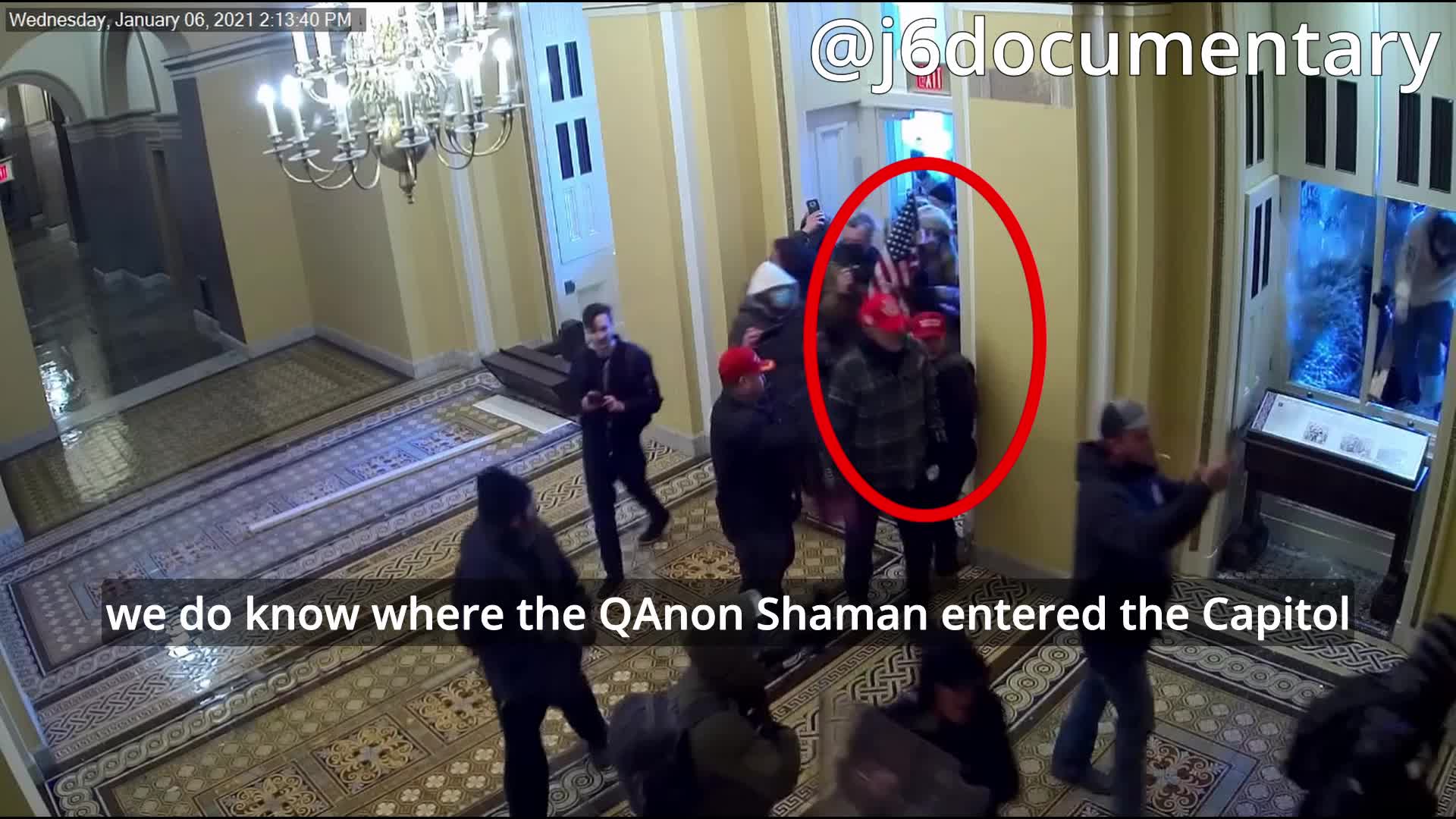 Shared post - VIDEO: How Did the QAnon Shaman Make It into the Capitol?
