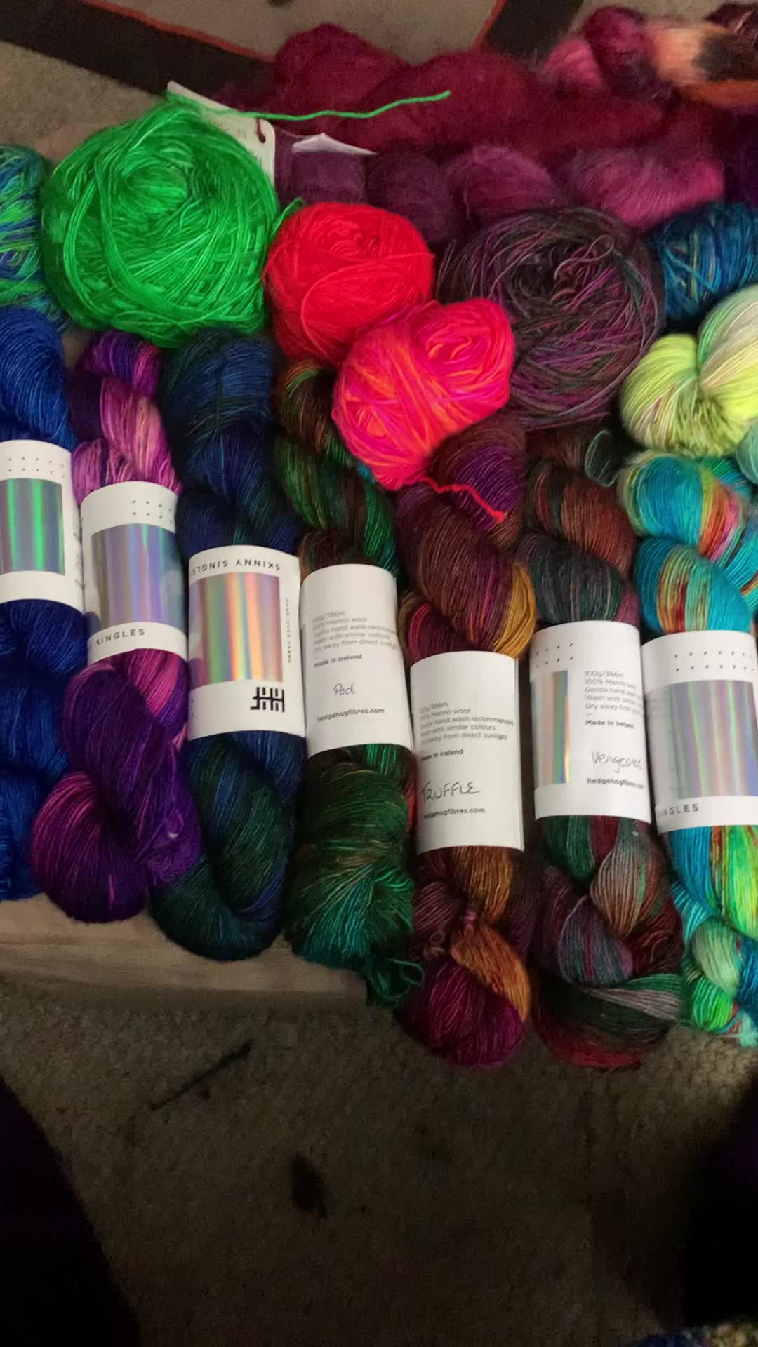 Shared post - I’m knitting Adam Crigler a techicolor dreamcoat!