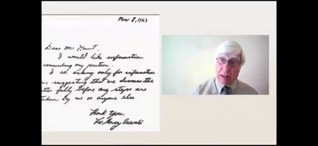 Shared post - NEW JFK assassination discovery: Prof. Jerry Kroth: James ...